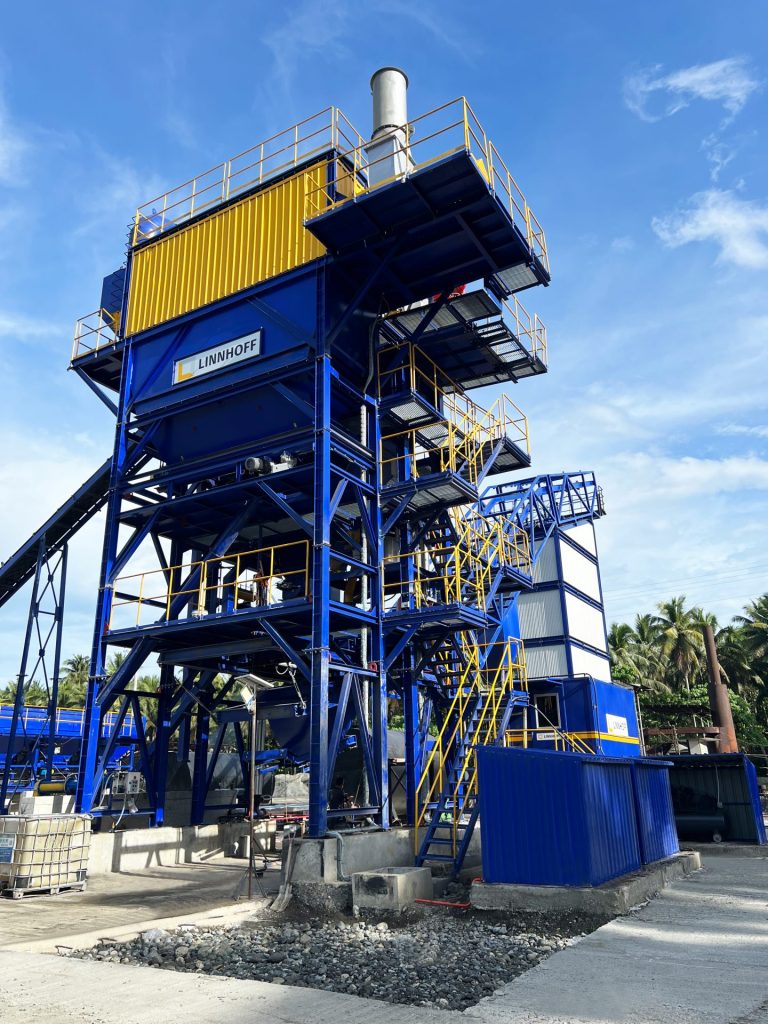 Linnhoff CMX CompactMix Asphalt Mixing Plant - Lintec & Linnhoff