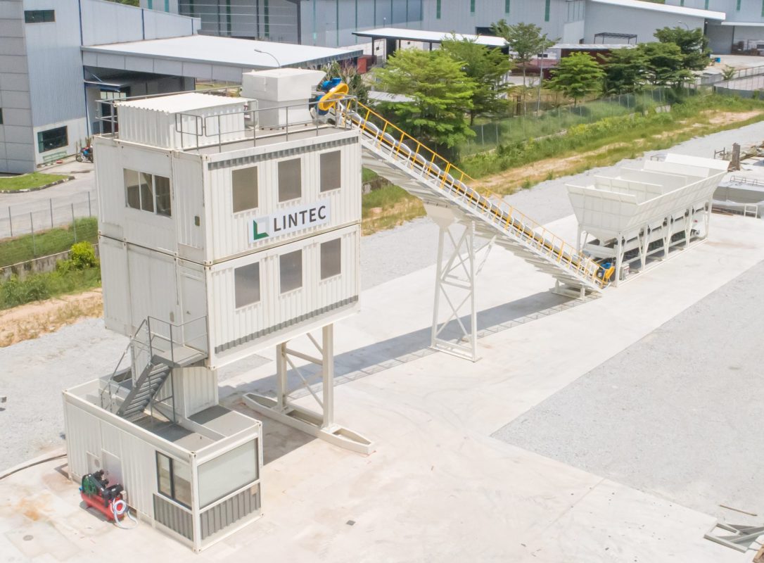 Lintec CCE Containerised Concrete Plant - Lintec & Linnhoff